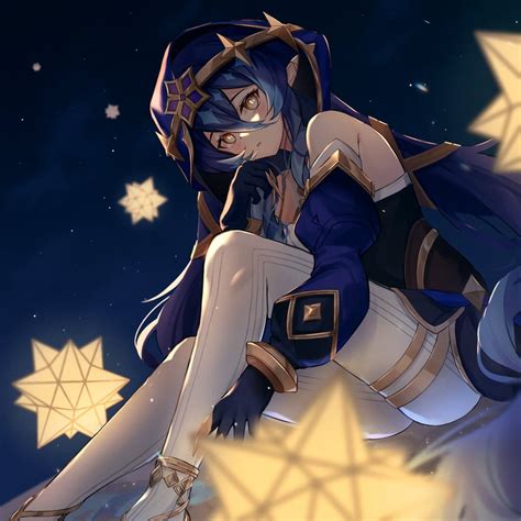 Layla Genshin Impact Drawn By Atychi Danbooru