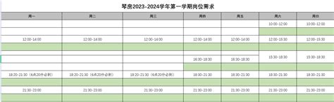 2023 2024学年第一学期勤工助学固定岗位招聘工作通知