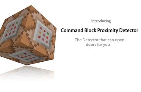 command block proximity detector map download minecraft map