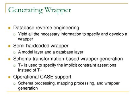 Ppt Wrapper Based Evolution Of Legacy Information System Powerpoint Presentation Id4221663