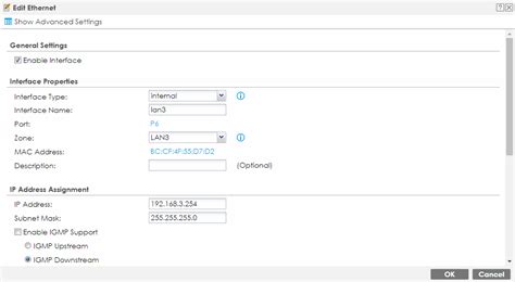Adding Additional WAN Interfaces USG ATP Series Zyxel Support Campus EMEA
