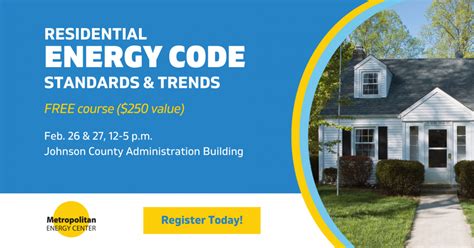 Residential Energy Code Standards And Trends Metropolitan Energy Center