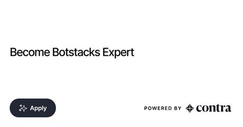 Botstacks On Linkedin Become Botstacks Expert
