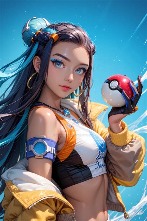 Nessa Pokemon By Dreviumstudio On Deviantart
