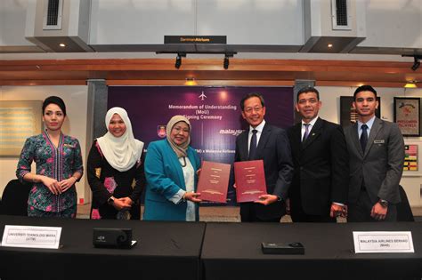 Uitm Malaysia Airlines Flying High To Promote International Academic