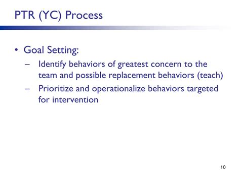 Ppt Prevent Teach Reinforce Ptr Process For Effective Classroom Behavior Management