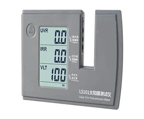 3 In 1 Solar Film Transmission Tester With Digital Uvir Rejection