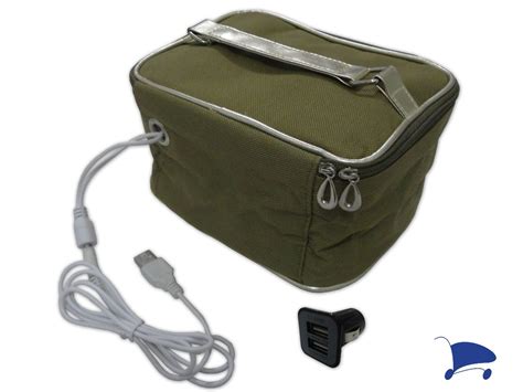 Marmita Térmica Usb Usb Lunch Bag Carregador Veicular Usb R 199 99