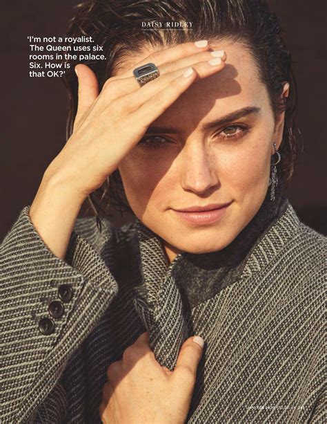 Daisy Ridley Gq Uk January February 2020 Issue • Celebmafia