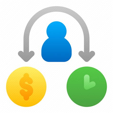 Development Implementation Employee Money Time Clock Icon Download On Iconfinder