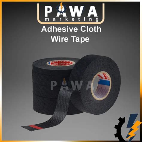 Pawa Wiring Tape Black Tape Adhesive Cloth Automotive Wiring Harness