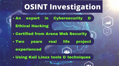 Do Osint Investigation On Target As Private Investigator By Msajjadh