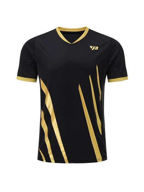 Mens Shirt Black And Gold