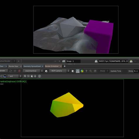Mantra Dont Render Spectrum Displacement When I Bind Export An Shading