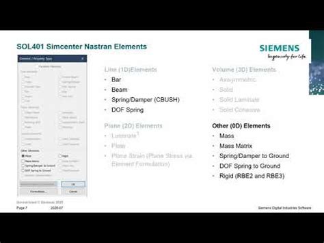 Simcenter Nastran Multi Step Non Linear Webinar YouTube