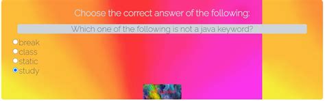github vitrod simple quiz application simple quiz using html css