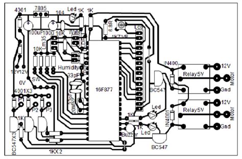 2 The PCB Design Of The Projects Circuit Download Scientific Diagram