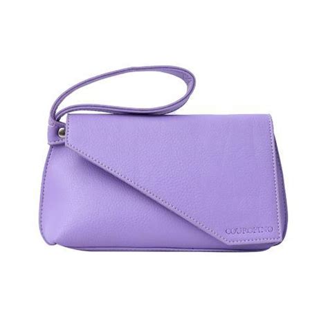 Bolsa feminina couro fino pequena de mão tampa de corte diagonal