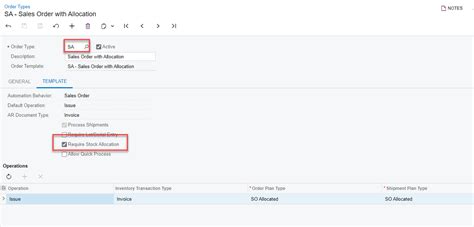 Order With Stock Allocation Community
