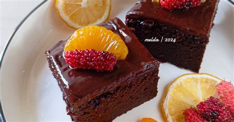 Resep Eggless Chocolate Mulberry Cake Oleh Melda Yanti Cookpad