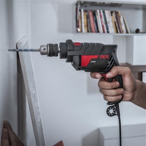 Furadeira De Impacto Skil 6602 570W 127V Mandril De 10mm E 2