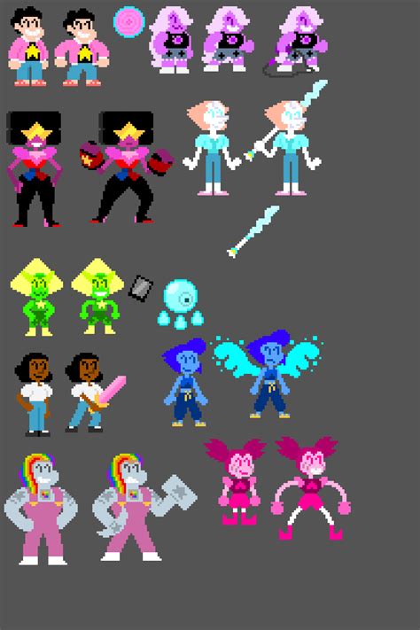 Ive Been Working On These Sprites For A While Now Theyre For A Fan