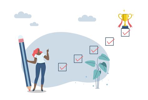 Monitoring The Progress Of Work Setting Goals And Follow Up Work Project Achievement Or