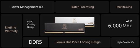 Team T Create Expert Ddr5 32gb 6000mhz Pc5 48000 Cl38 Desktop Ram White