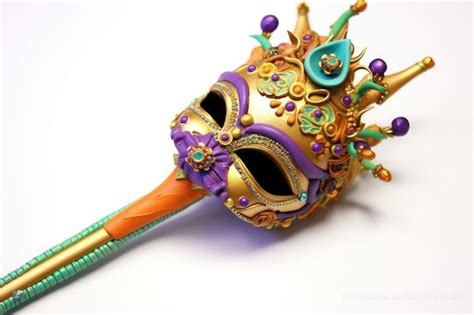 Premium Ai Image Beautiful Elaborate Masquerade Mask Generative Ai