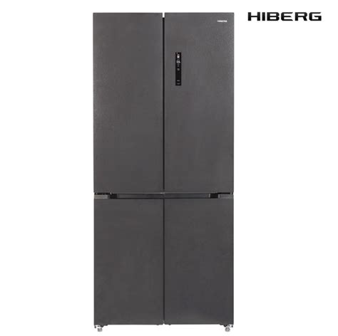 Холодильник Hiberg RFQ-600DX, серый металлик - купить по доступной цене ...