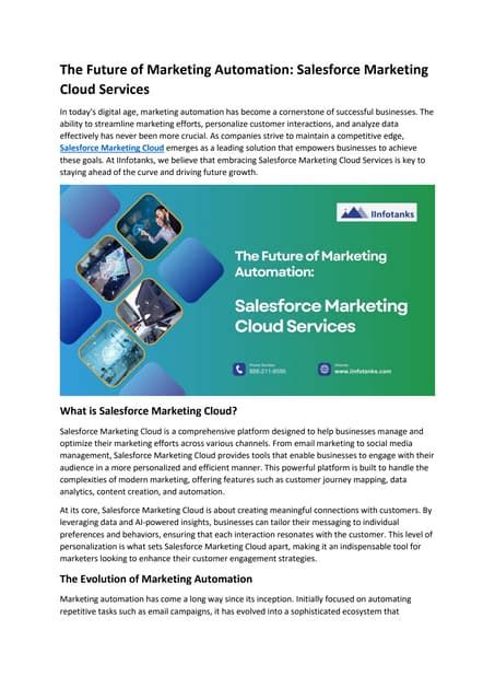 Marketing Cloud Salesforce Marketing Cloud Einstein Qr Solutions Ppt