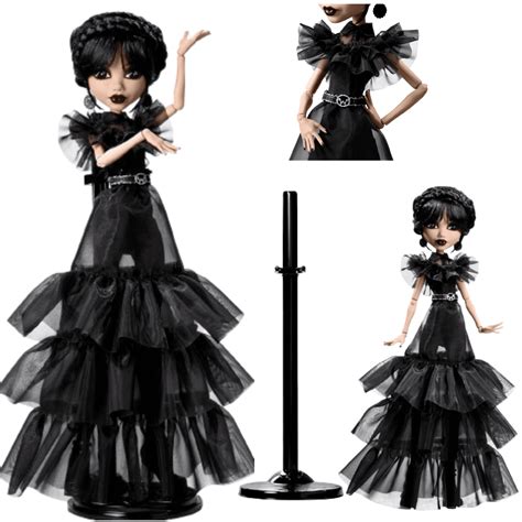 Wednesday Doll And Accessories Wednesday Addams Collectible In Academy