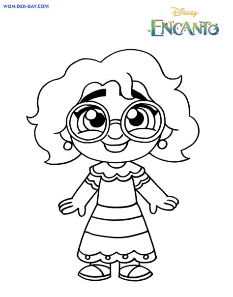 Dibujos De Encanto Para Colorear Wonder Day