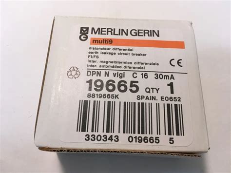 Disjoncteur Merlin Gerin Multi C60n C32 Great Selection