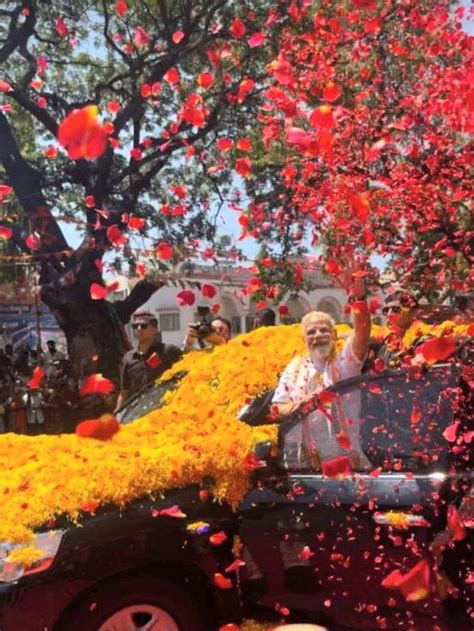 Pm Modi Holds Mega Roadshow Opens Expressway In Poll Bound Karnataka