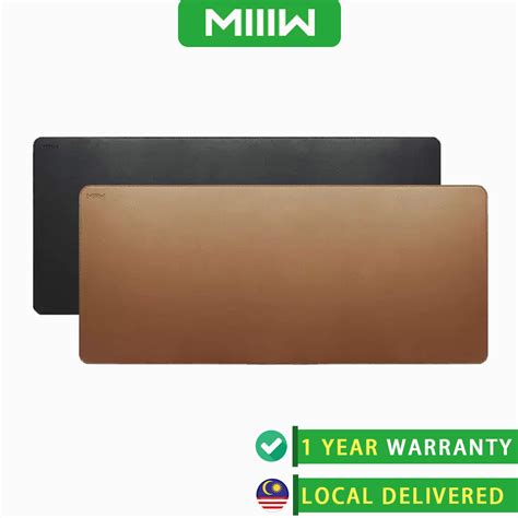 Miiiw Larger Leather Xiaomi Mousepad Grain Cork Double Sided Keyboard