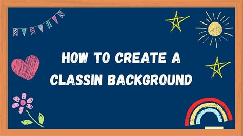 How To Create Classin Background For Free Mac Users Youtube