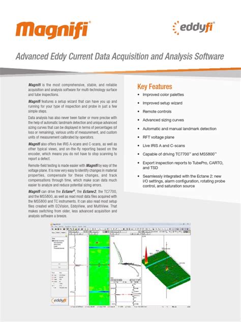 Eddyfi Magnifi Pdf 3 D Computer Graphics Amplitude