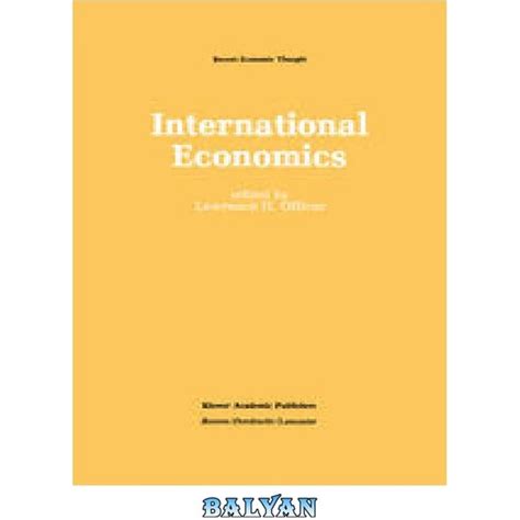 خرید و قیمت دانلود کتاب International Economics ترب