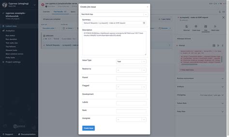 Jira Integration Cypress Documentation Cypress Documentation