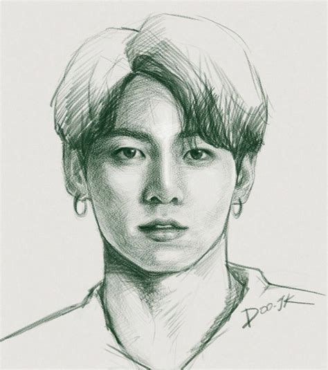 Art Drawings Sketches Pencil Kpop Drawings Portrait Sketches Pencil