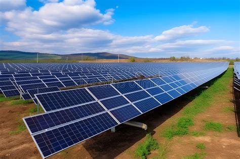 Solar Panels Concept Renewable Energy Technology Electricity