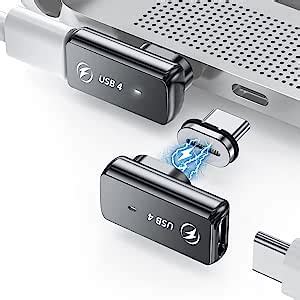 DuHeSin USB C Magnetic Adapter Gbps Pack Degree Magnetic USB C Adapter Pins With PD