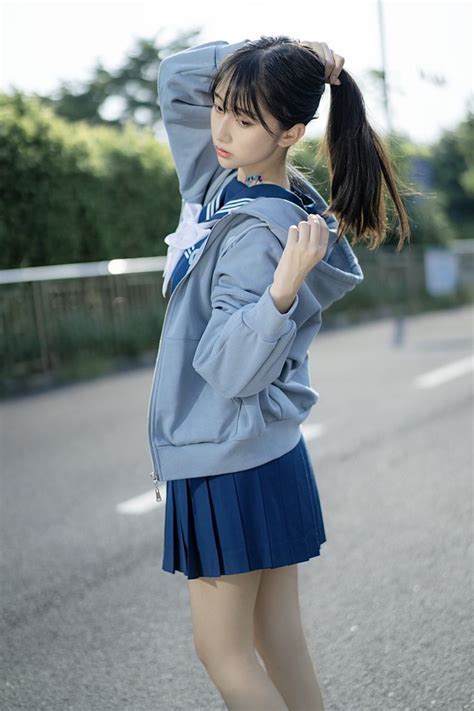 Pin On Asian セーラー服スタイル1