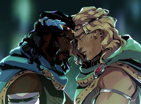 Achilles And Patroclus Hades Fanart Guluassociates