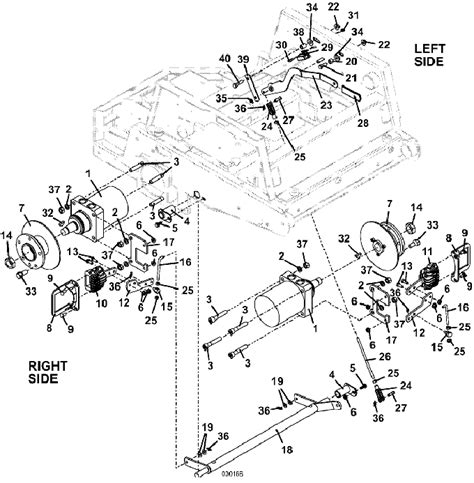 2005 218 Wheel Motor And Brake Assembly Grasshopper Mower Parts