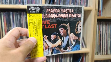 Praying Mantis Live At Last Cd Photo Metal Kingdom