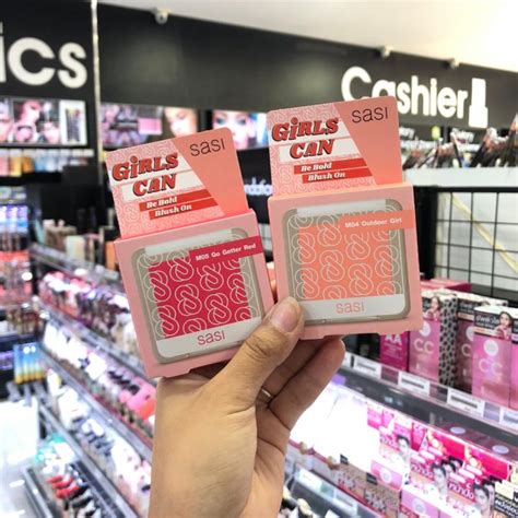Sasi ศศิ เกิร์ล แคน บี โบลด์ บลัชออน 6 กรัมsasi Girls Can Be Bold Blush On 6 Gมี5เฉดสีให้