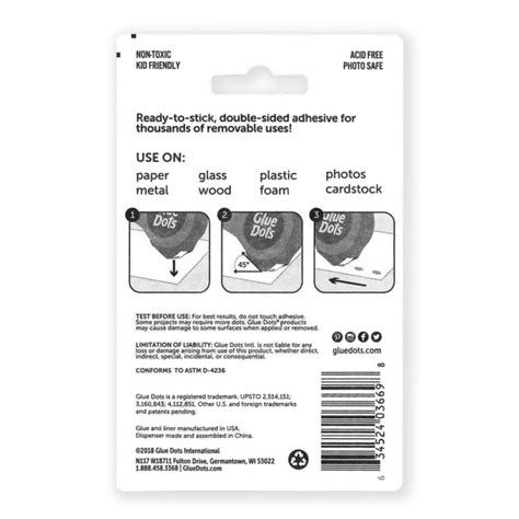 Removable Dots™ Dot N Go® Glue Dots