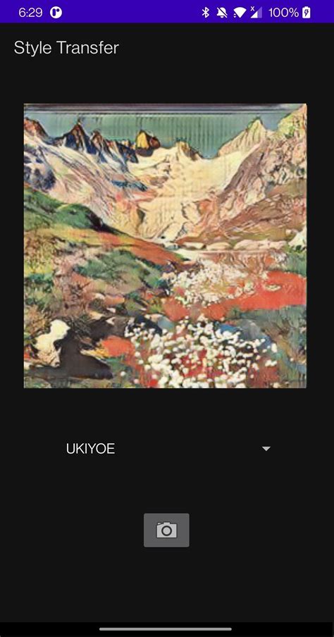 style transfer pytorch deep java library